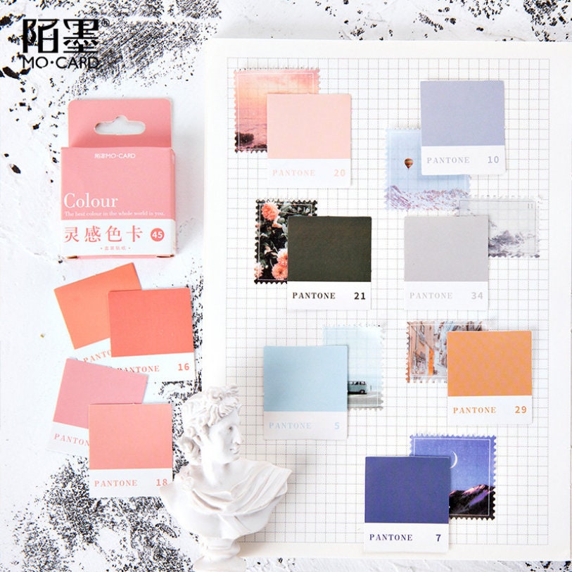 45pcs, Colorful Stickers, Cute Stickers, Sticker Flakes, Planner ...