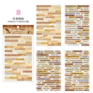 4 Sheets, English Stickers, Letters Stickers, Black Stickers, White ...