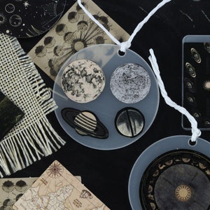 46pcs, Moon Sticker, Galaxy Sticker, Cosmic Sticker, Planet, Universe ...