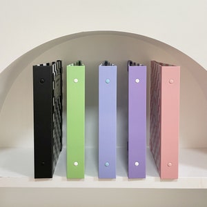 A5 Checkerboard Photo Storage Book, Grid Sticker Storage Book, Storage ...