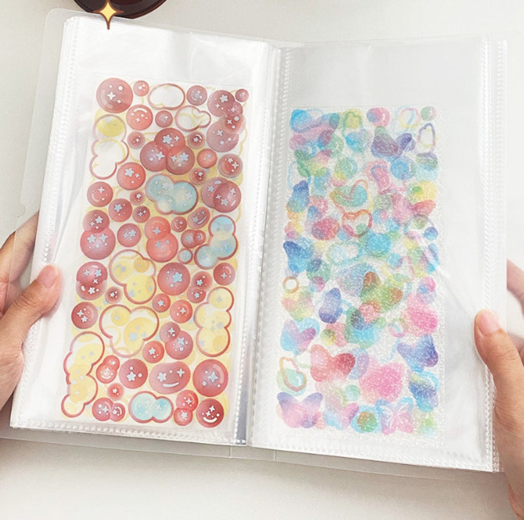 Sticker Storage Book, Storage Album, Photo Storage, Large Size, Back to ...