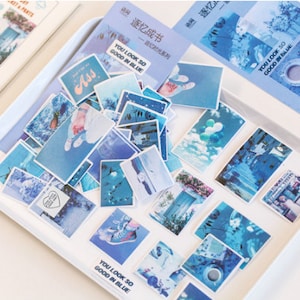 60pcs Pretty Stickers Photo Album Decoration Cute Stickers - Etsy