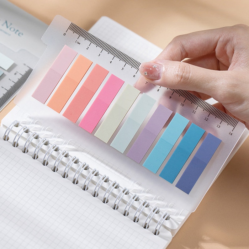 200sheets, Index Sticky Notes, PET Sticky Notes, Planner Memo, With ...