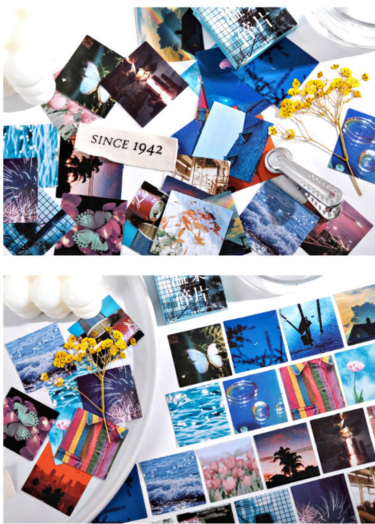 46pcs sticker flakes pretty stickers planner sticker | Etsy