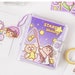 3 Ring Planner Binder Cute Girl Mini Binder Inserts Planner - Etsy