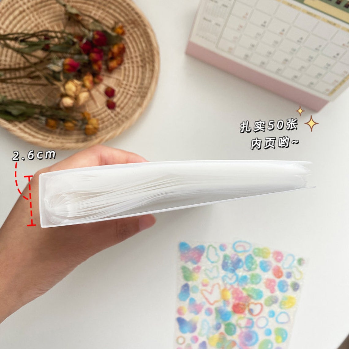 Sticker Storage Book Storage Album Photo Storage Large - Etsy