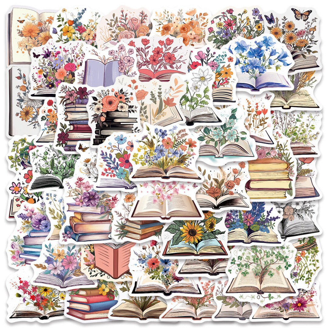 50pcs, Cute Stickers, Suitcase Stickers, Book Sticker, Waterproof ...