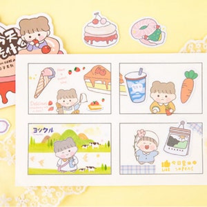 40pcs, Girl Stickers, Cute Girl, Little Girl, Planner Sticker, Kawaii ...