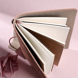 Traveler's Notebook Cover, Personal Size, Vintage European Lace Carving ...