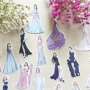 50pcs, Girl Stickers, Cute Sticker Bag, Sweet Girl, Sticker Flakes ...