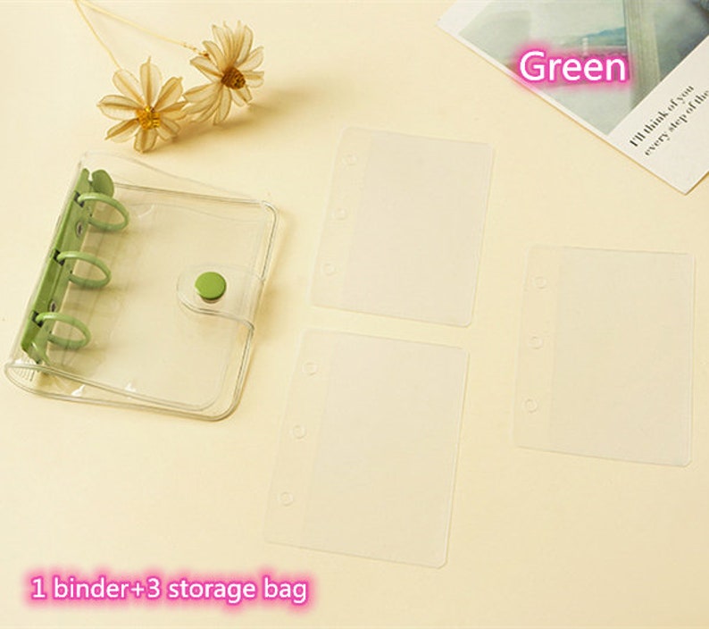 3 Ring Planner Binder Mini Binder Planner Cover Kawaii - Etsy UK