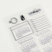 Calendar Stamp Date Stamp Week Clear Stamp Transparent - Etsy