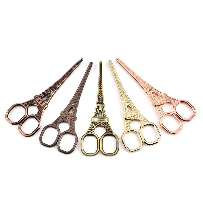 Eiffel Tower Scissors, Vintage Scissors, Cute, Kawaii, Paper Cutting ...