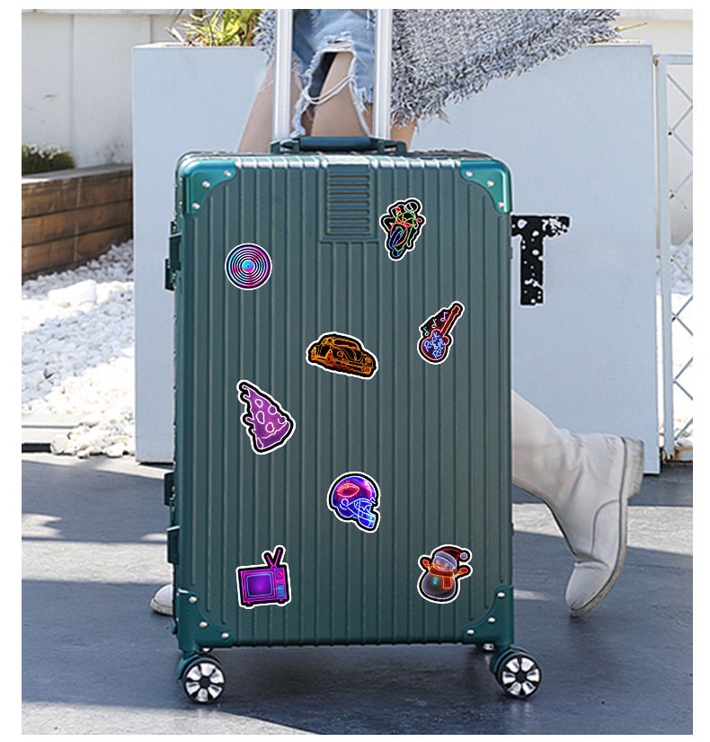 50pcs Cute Stickers Suitcase Stickers Waterproof Sticker - Etsy