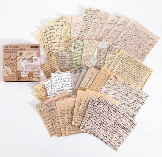 100pcs Junk Journal Paper Vintage Pages Junk Journal Kit - Etsy