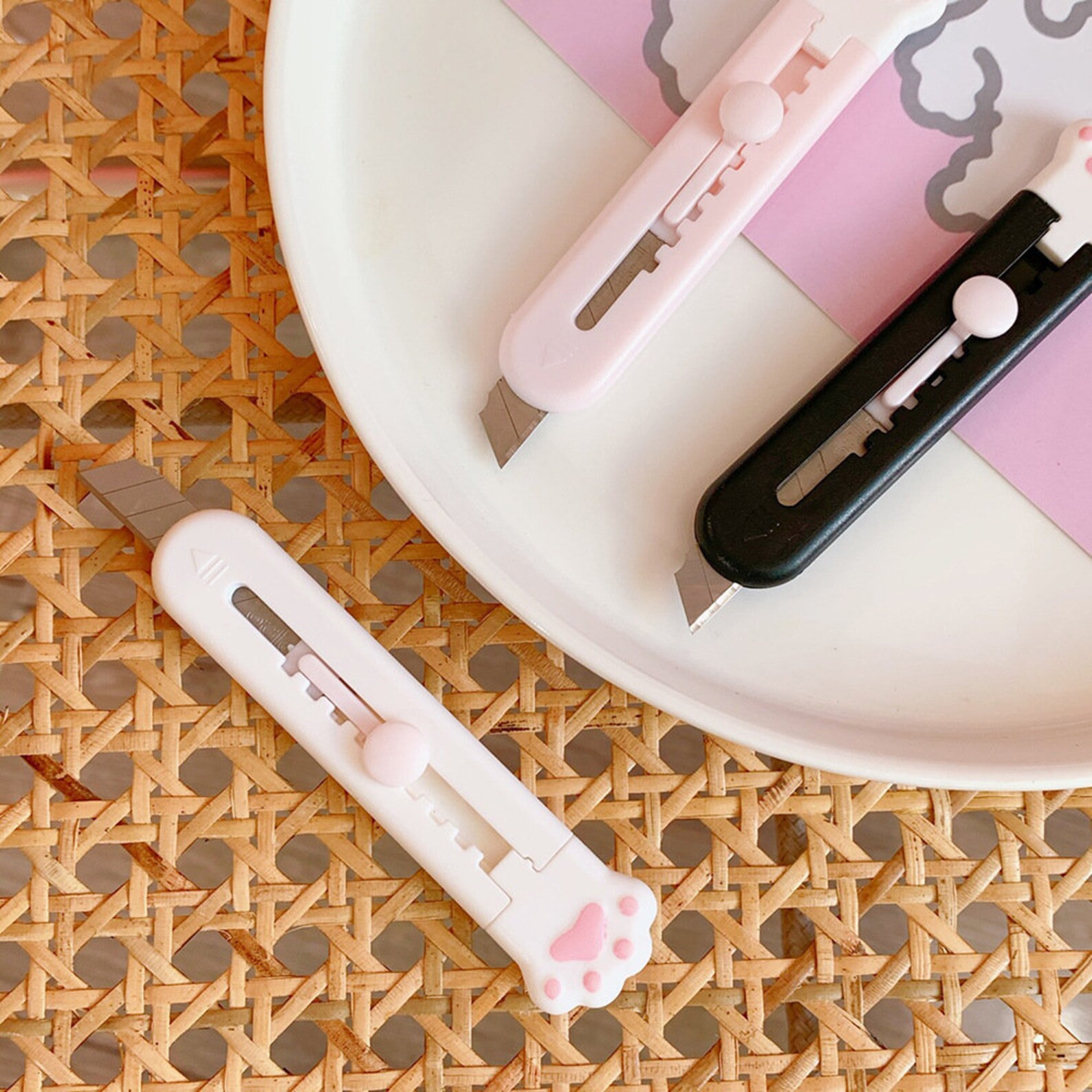 Cat Paw Mini Knife Cat Paw Knife Cute Knife Kawaii Knife - Etsy