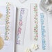 Flower Ruler, 15cm, Drawing Ruler, Learning, Cute Ruler, Kawaii ...