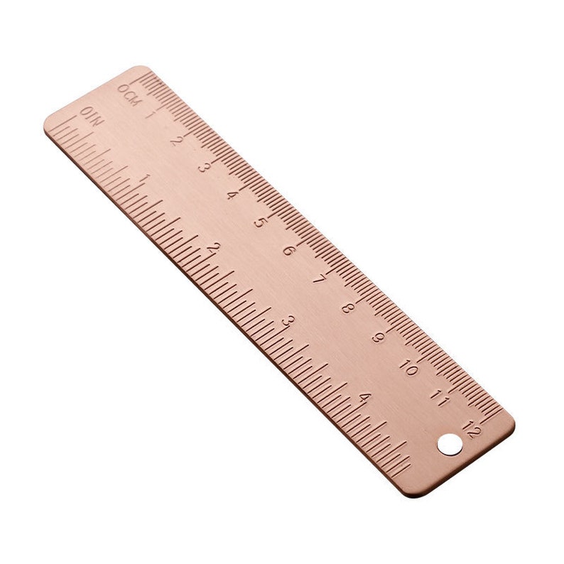 Brass Ruler, Metal Ruler, Back to School Supplies, School Supplies ...