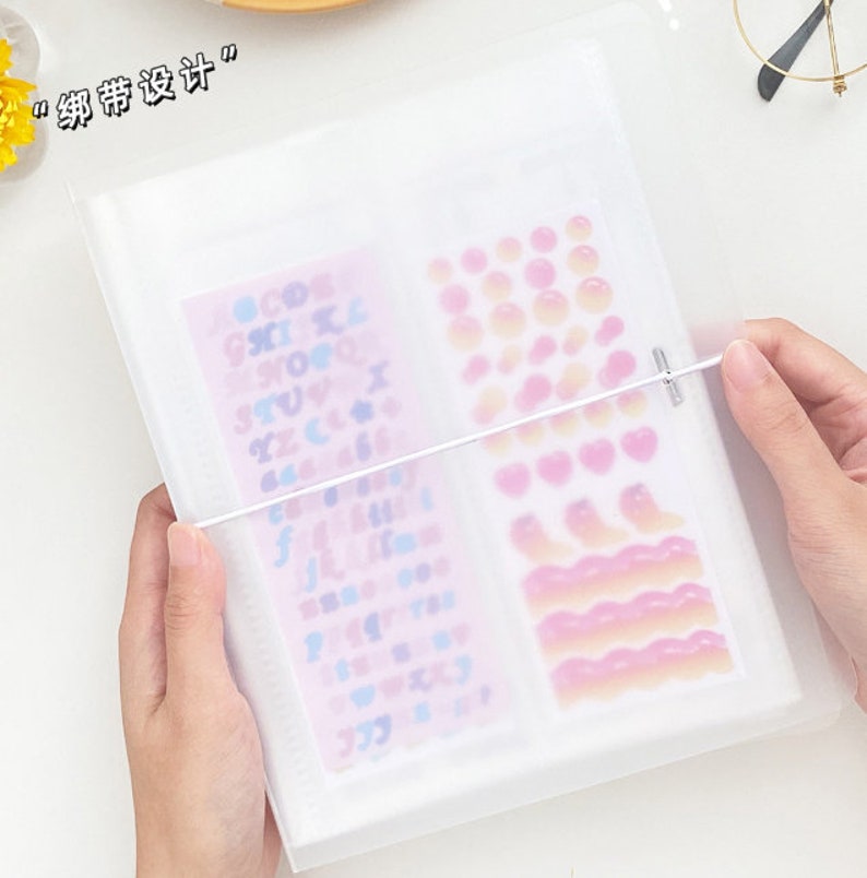 104 Pockets Sticker Storage Book Large Size Storage Album - Etsy