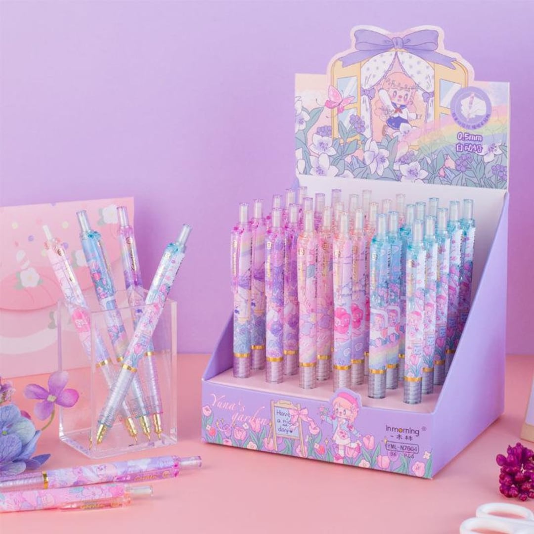 Mechanical Pencil Cute Pencil Kawaii Stationary Cute Girl - Etsy