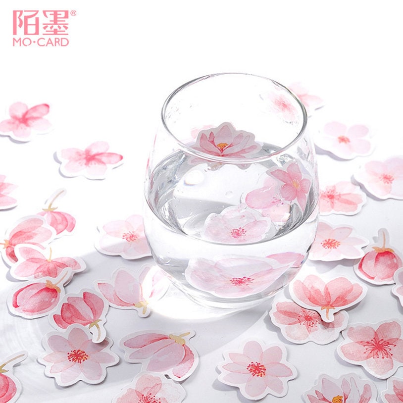 45pcs, Flower Stickers, Sticker Flakes, Floral Stickers, Blooming ...