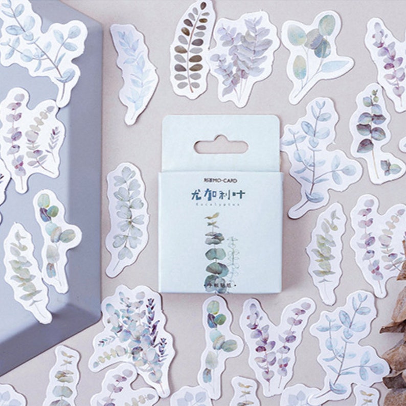 45pcs Leaf Stickers Leaves Stickers Sticker Flakes Planner - Etsy