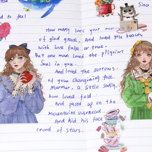 6 Sheets, Girl Stickers, Planner Sticker, Life Stickers, Planner ...