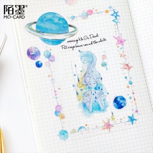 45pcs, Star Stickers, Galaxy Stickers, Cosmic Stickers, Planet ...