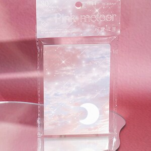 80sheets, Moon Notepad, Starry Sky Galaxy, Clouds, Star Schedule Notes ...