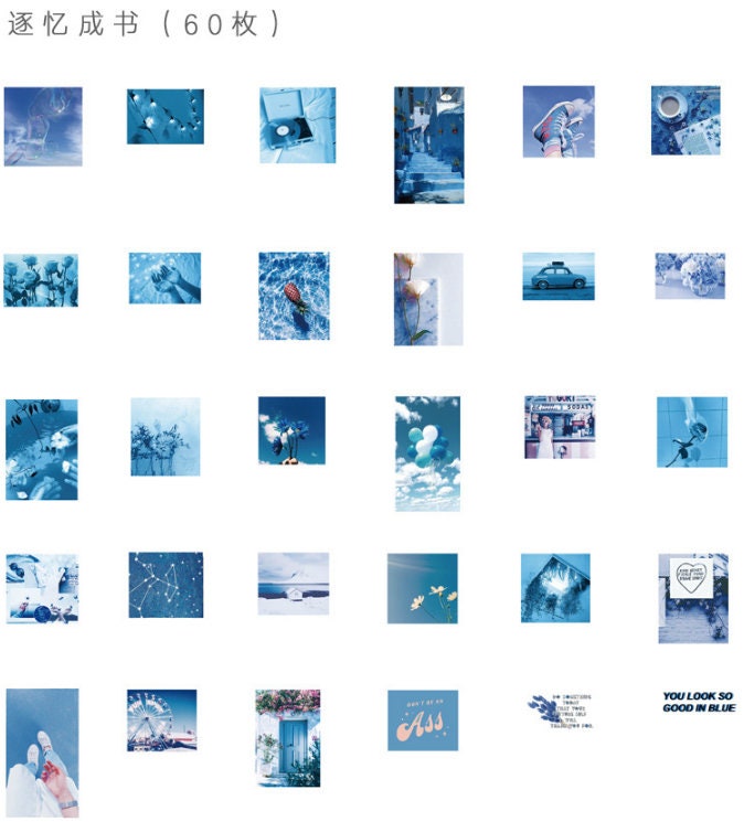 60pcs Pretty Stickers Photo Album Decoration Cute Stickers - Etsy