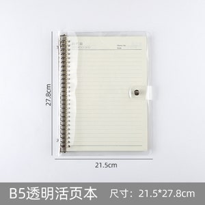 A5 Planner Binder, Planner Cover, B5 25 Rings, A5 20 Rings, 6 Ring ...