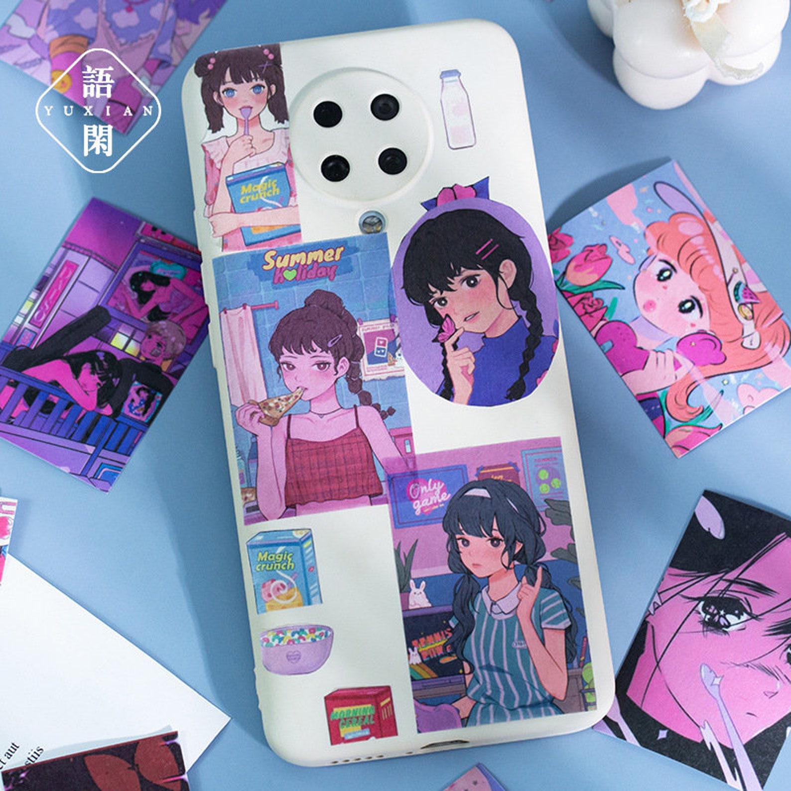 50pcs Girl Stickers Cute Stickers Photo Album Decoration - Etsy