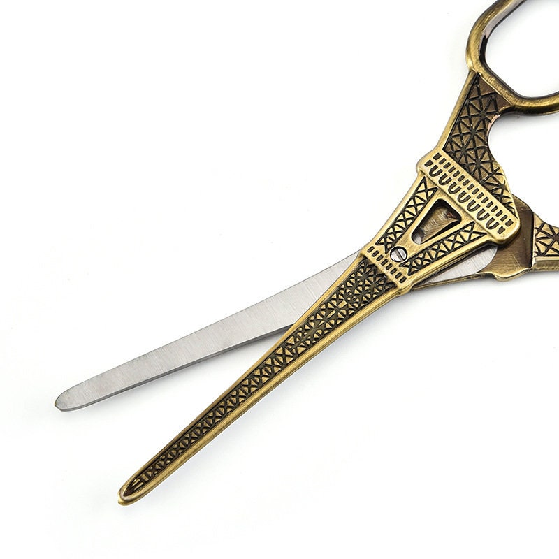 Eiffel Tower Scissors, Vintage Scissors, Cute, Kawaii, Paper Cutting ...