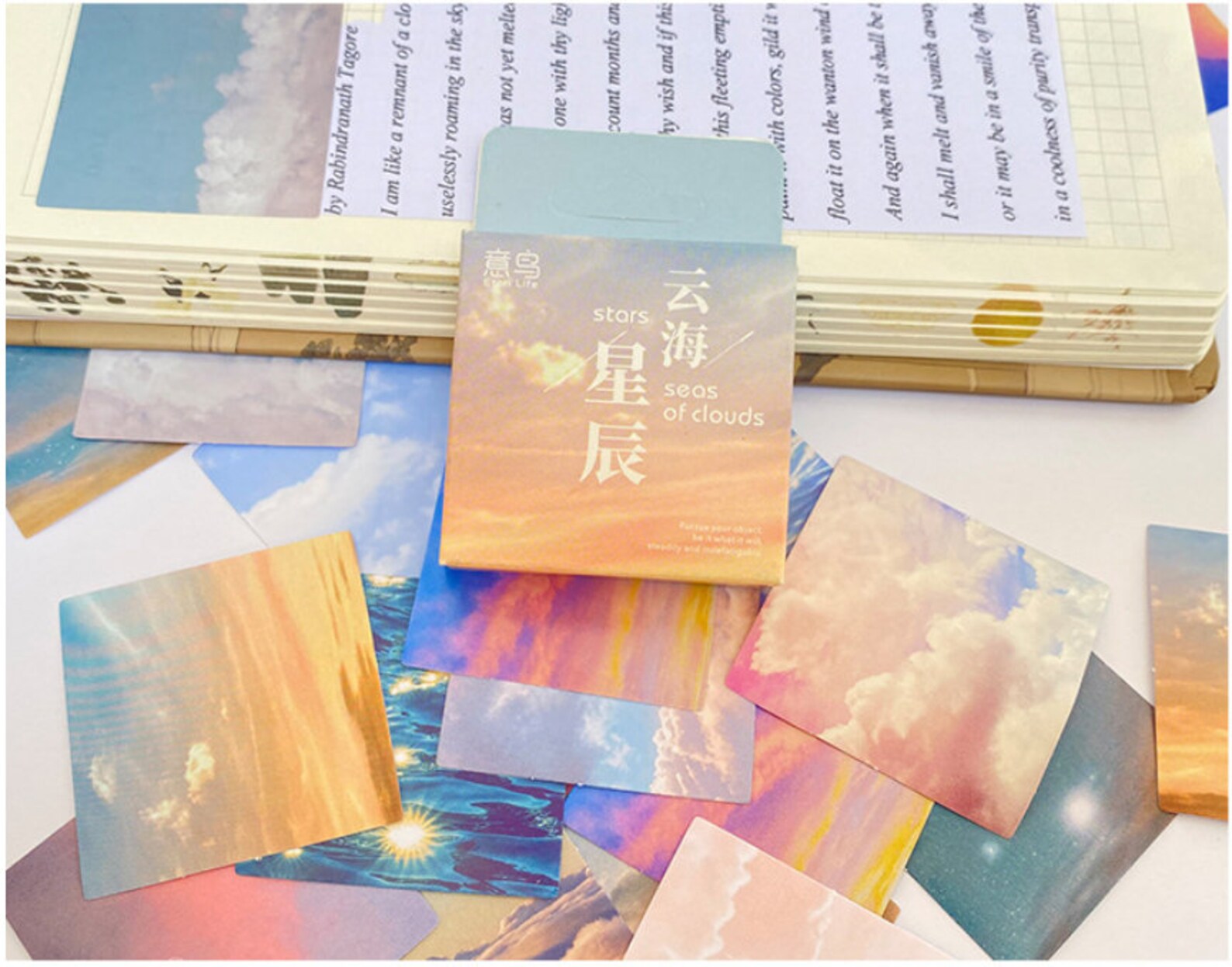 46pcs Cloud Stickers Sky Cute Stickers Journal Sticker - Etsy