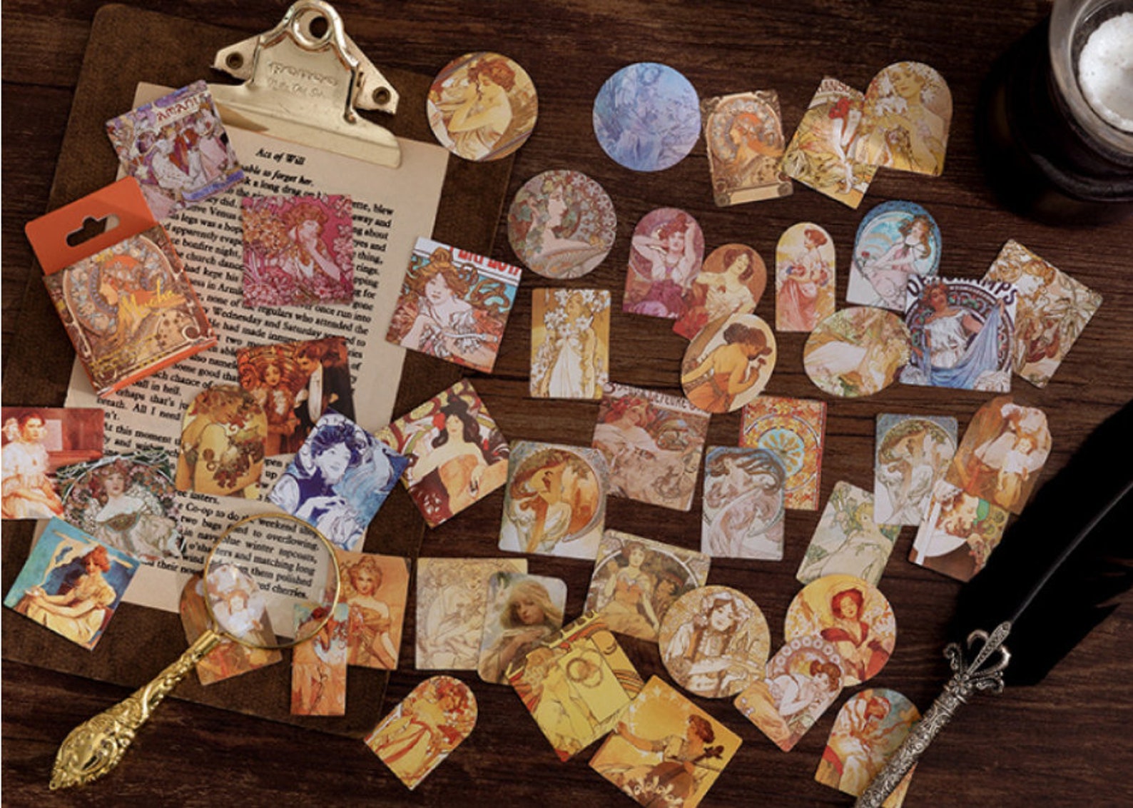 45pcs Art Stickers Aesthetic Stickers Planner Stickers | Etsy