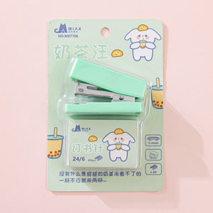 Mini Stapler Set, 4 Colors to Choose, Planner Accessories, Mini Stapler ...