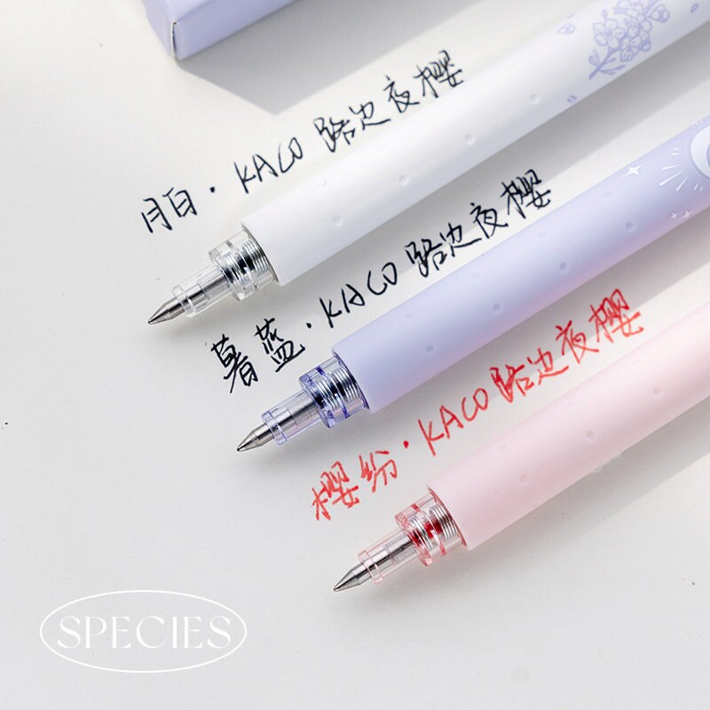 3pcs Set Gel Pen Planner Pens Sakura Pen Kawaii - Etsy