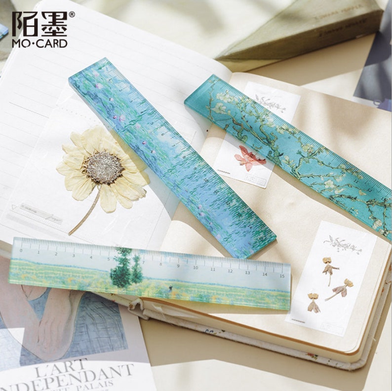 Ruler Drawing Ruler Cute Ruler Kawaii Stationery Student - Etsy