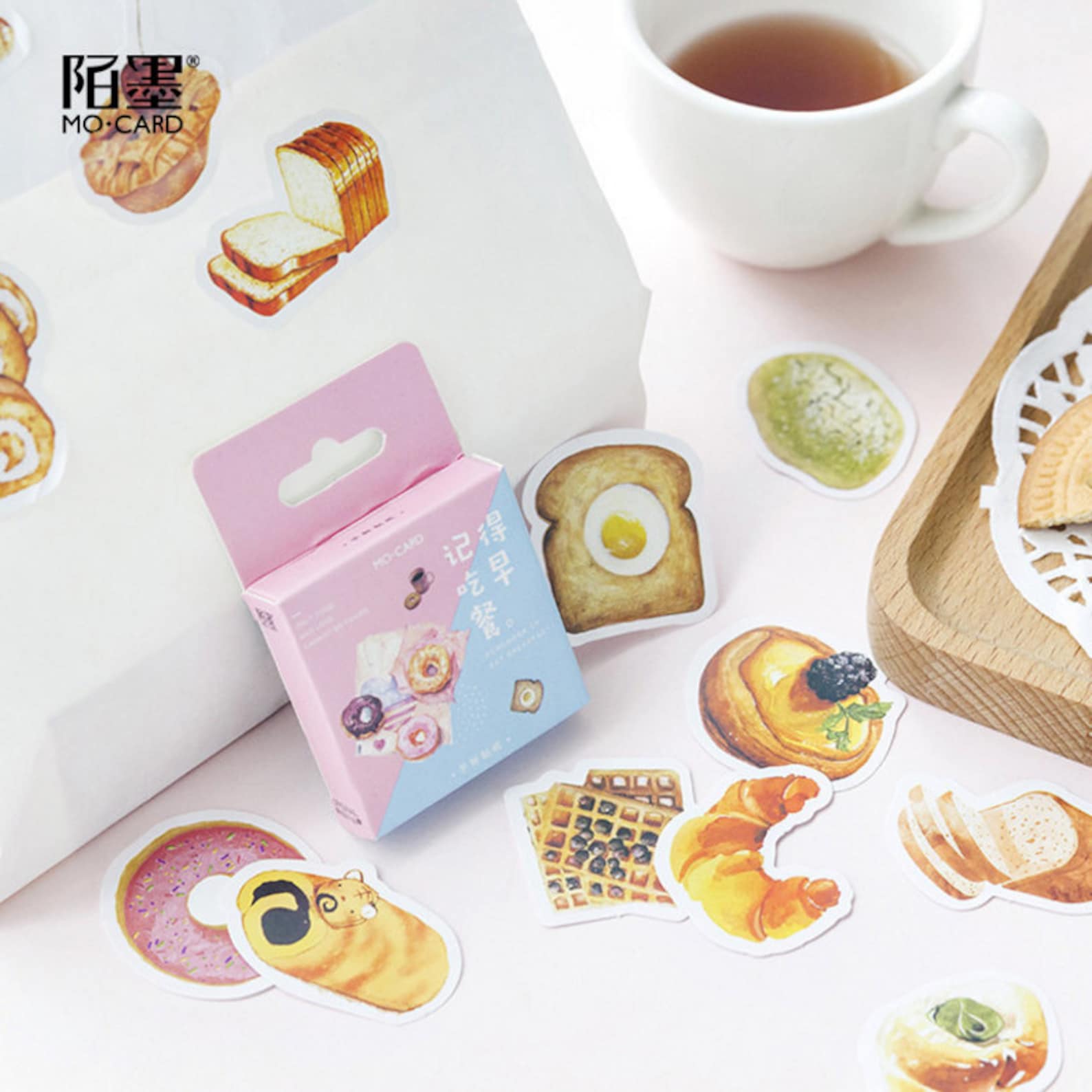 46pcs Bread Stickers Food Stickers Delicious Food Stickers - Etsy