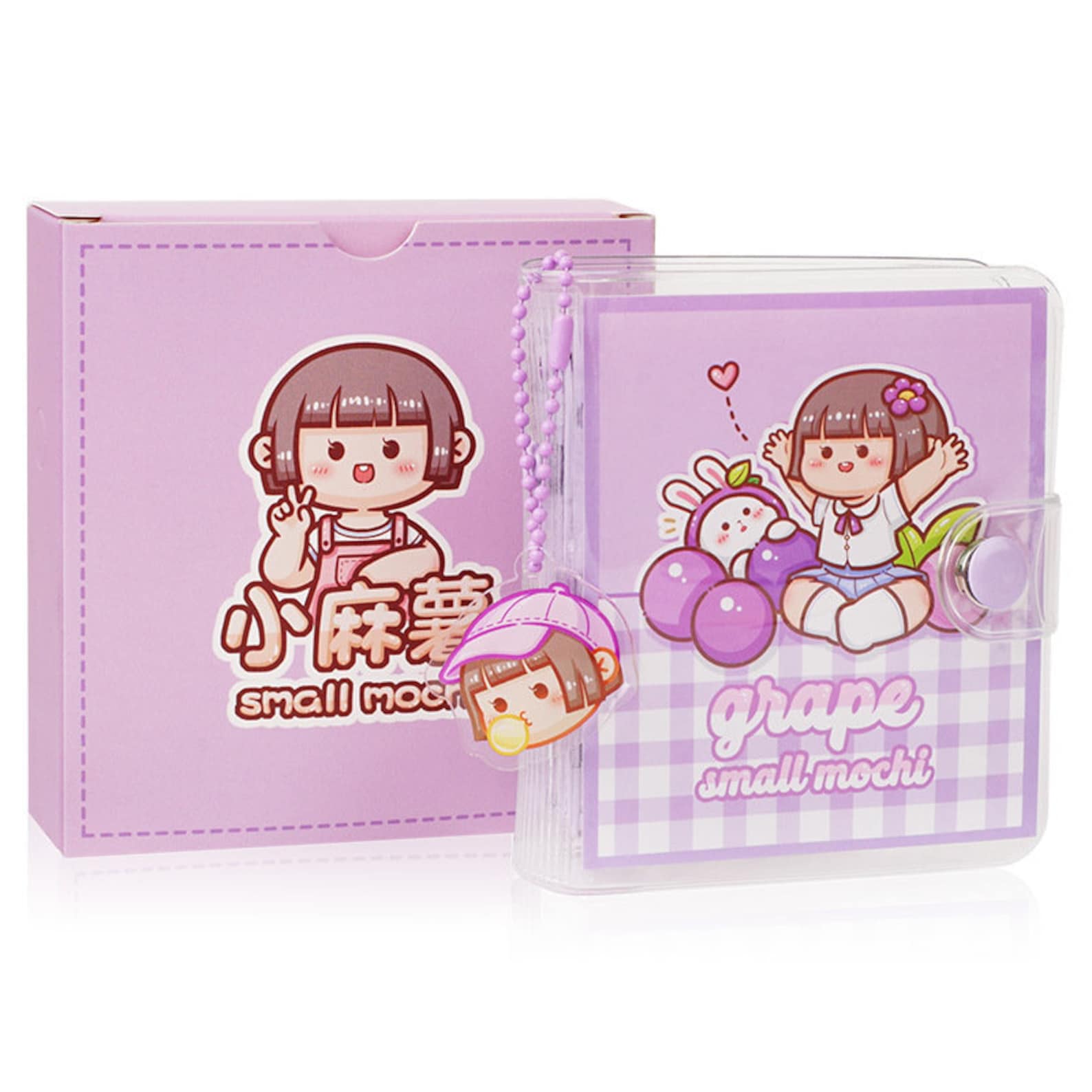 3 Ring Planner Binder Cute Girl Mini Binder Inserts Planner - Etsy