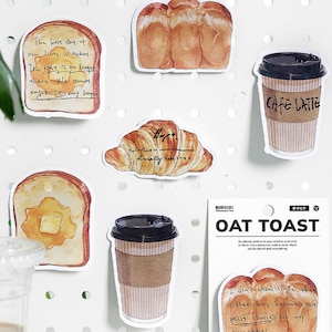 30sheets, Toastt Sticky Notes, Food Sticky Notes, Bookmark, Planner ...