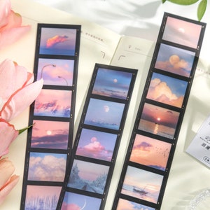 3 Sheets Film Stickers Pack Photographs Stickers Junk | Etsy