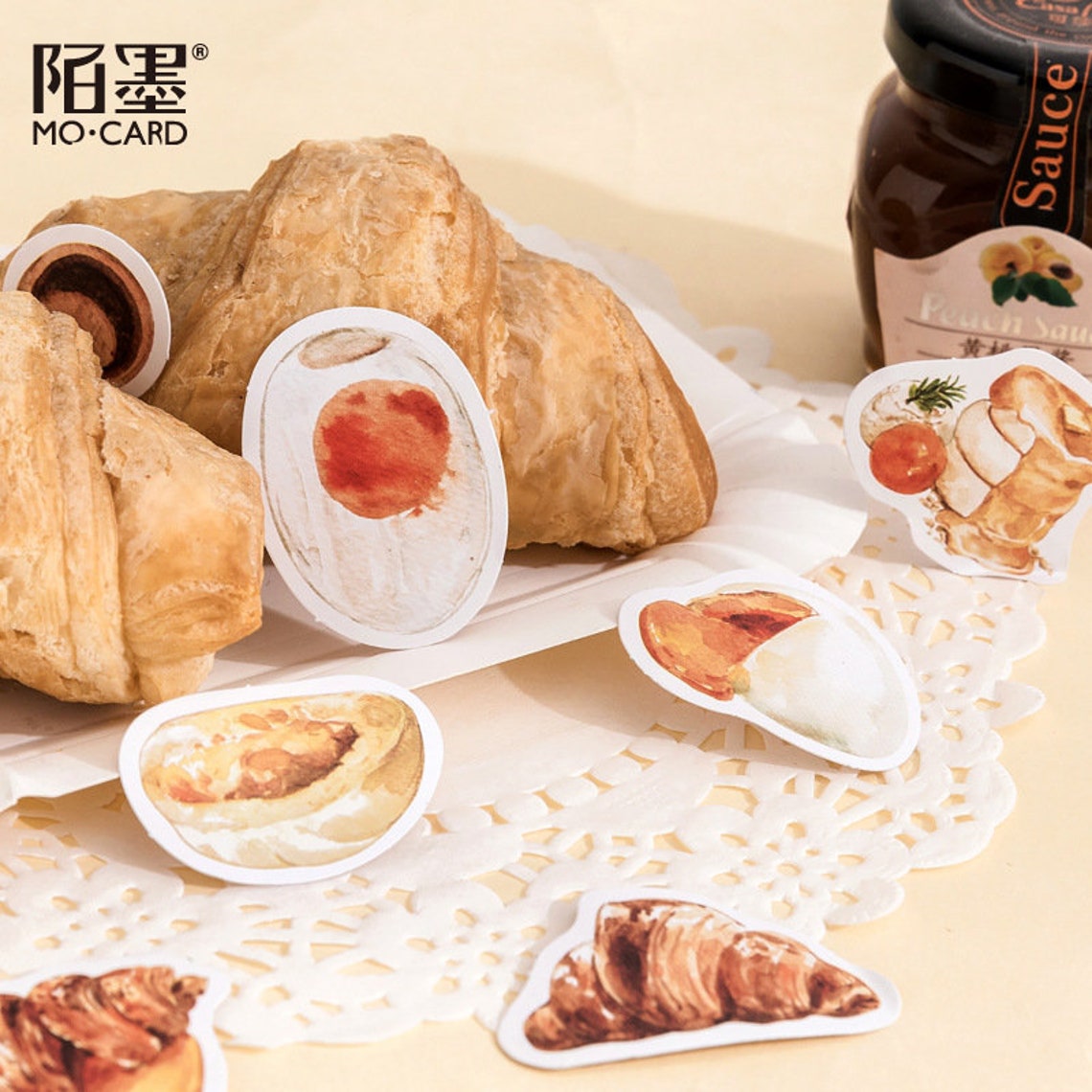 45pcs Bread Stickers Food Stickers Delicious Food Stickers - Etsy