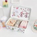 Ins Style White Box, Storage Box, Organiser Box, Containers, Stickers ...