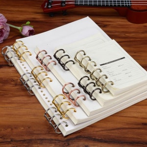 Set of 2, A5 A6 Planner Binder, Planner Binder Ring, 1.5cm,2cm,3cm ...