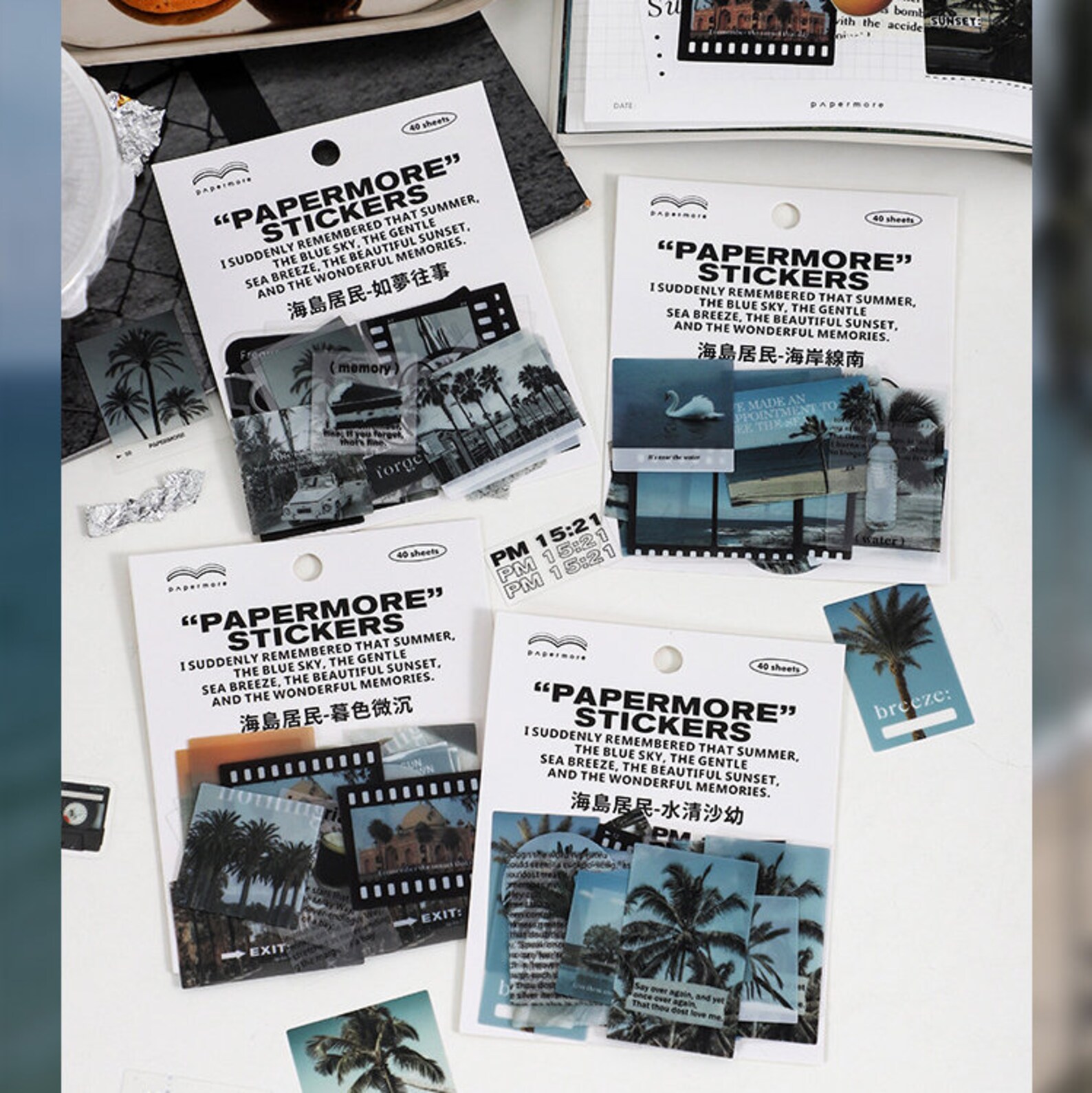 40pcs Pretty Stickers PET Stickers Photo Album Decoration - Etsy