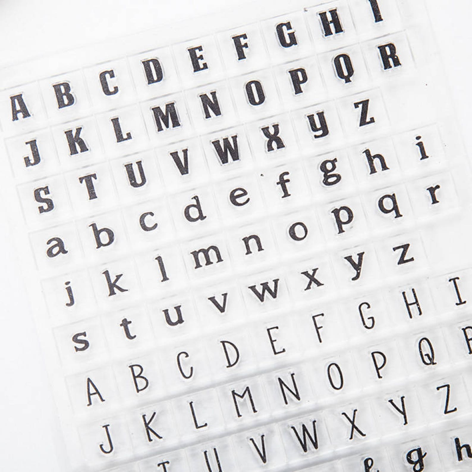 Letters Stamp Alphabet Stamp Capital Stamp Lowercase Stamp - Etsy