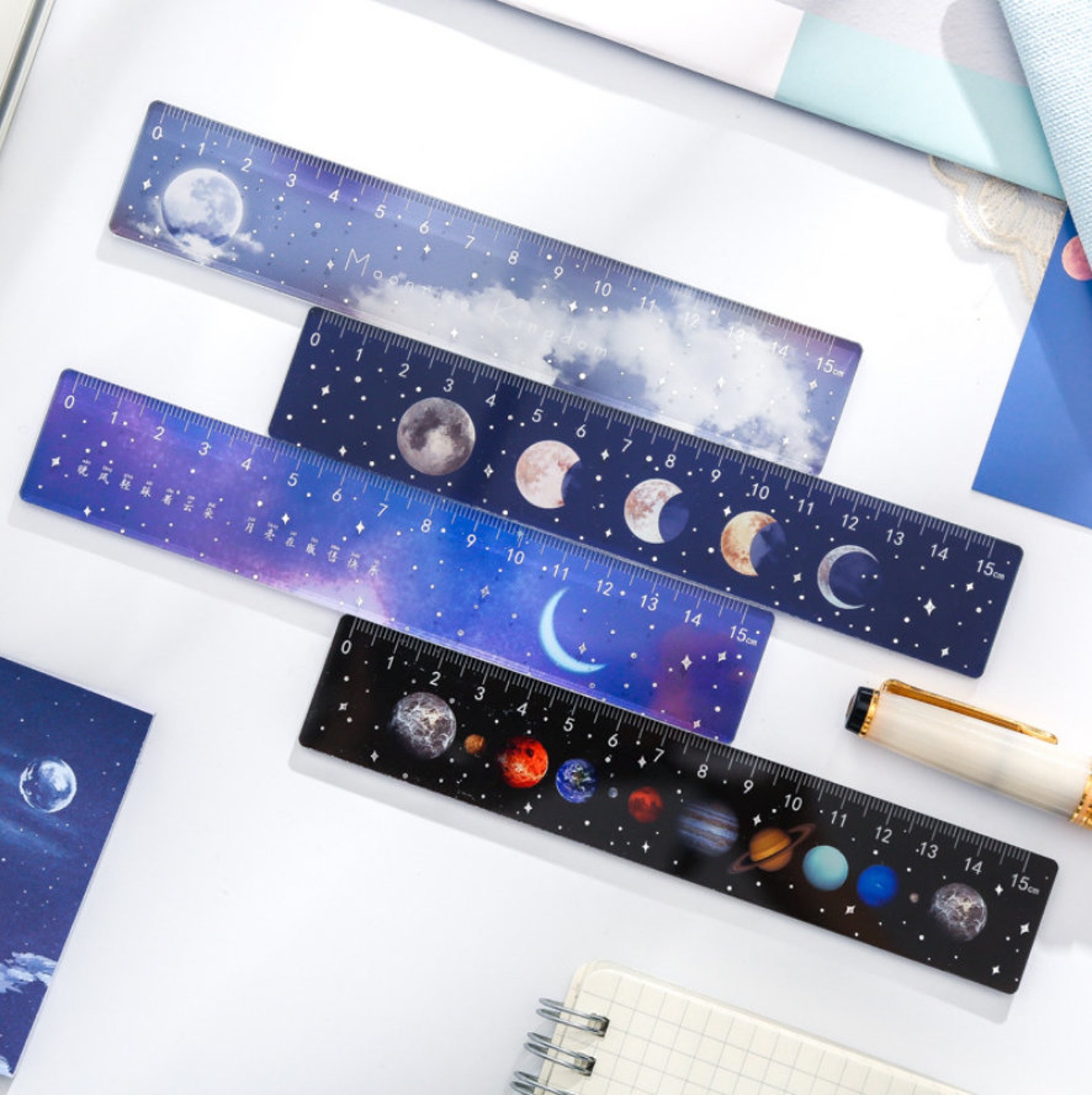 Ruler Drawing Ruler Cute Ruler Kawaii Stationery Student - Etsy