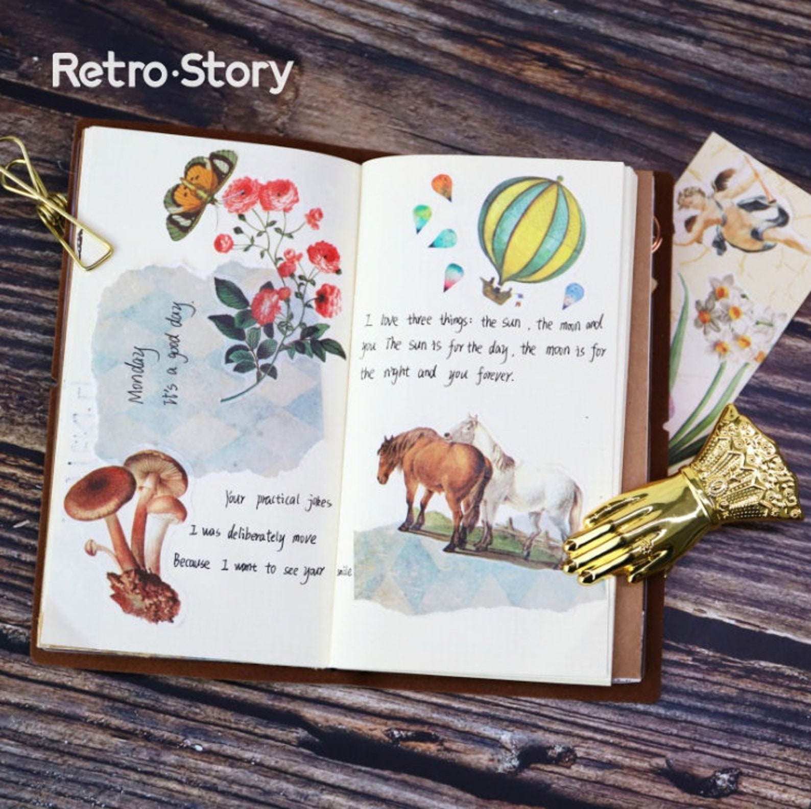 45pcs Beautiful Flowers Stickers Cute Stickers Plant | Etsy