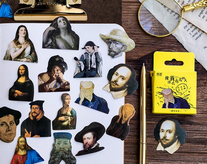 45pcs, Sticker Flakes, Planner Sticker, Kawaii Stationary, Scrapbook ...